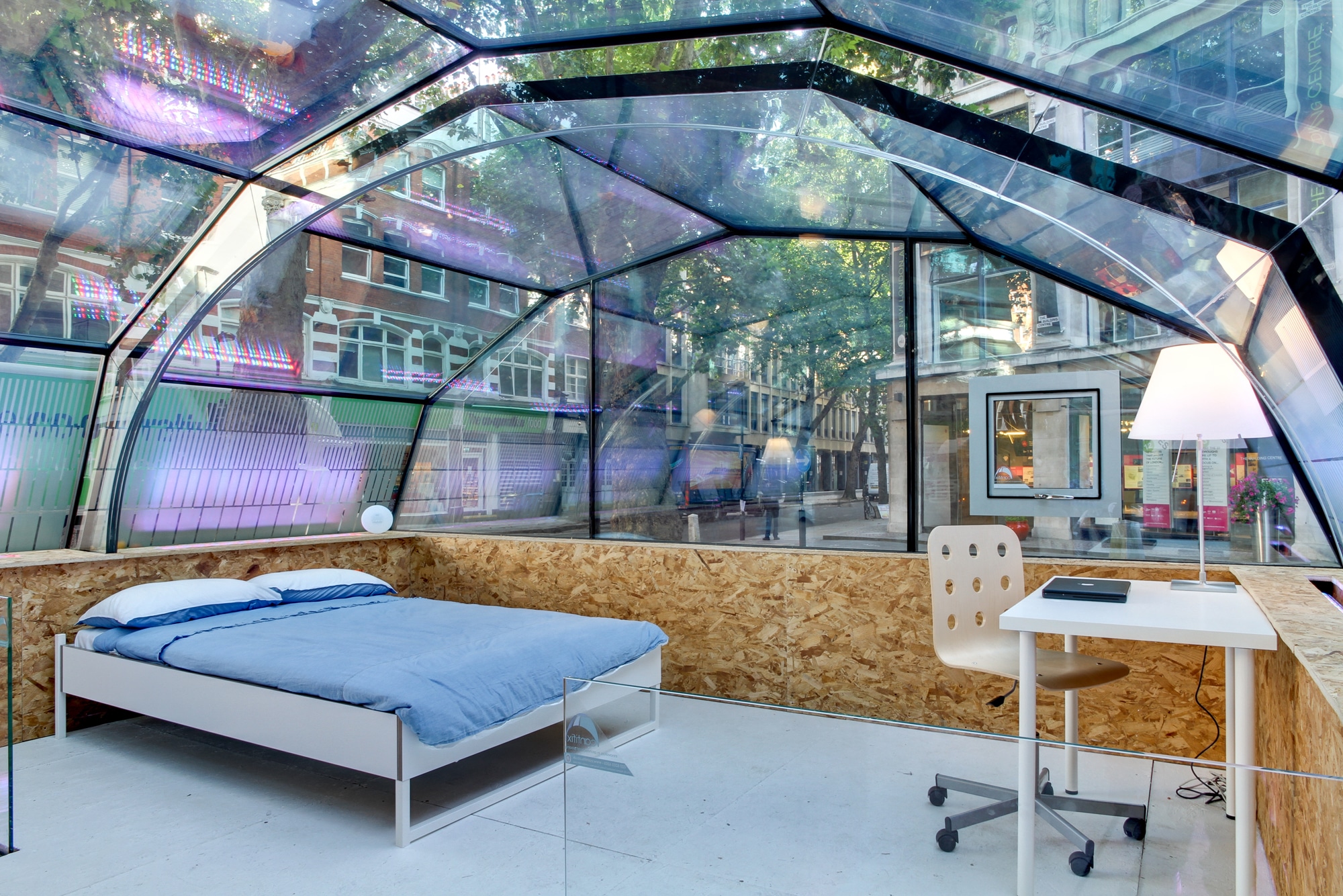 Photonen Pavillon des Londoner Design Festivals