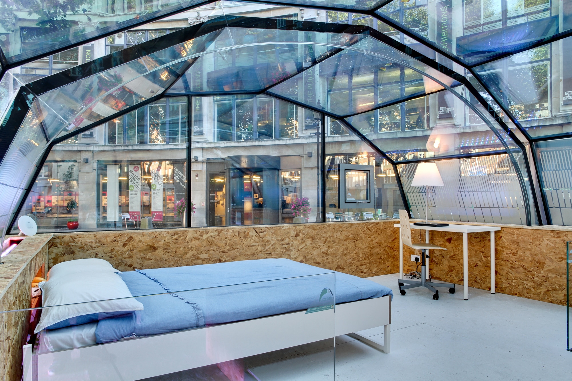 Photonen Pavillon des Londoner Design Festivals