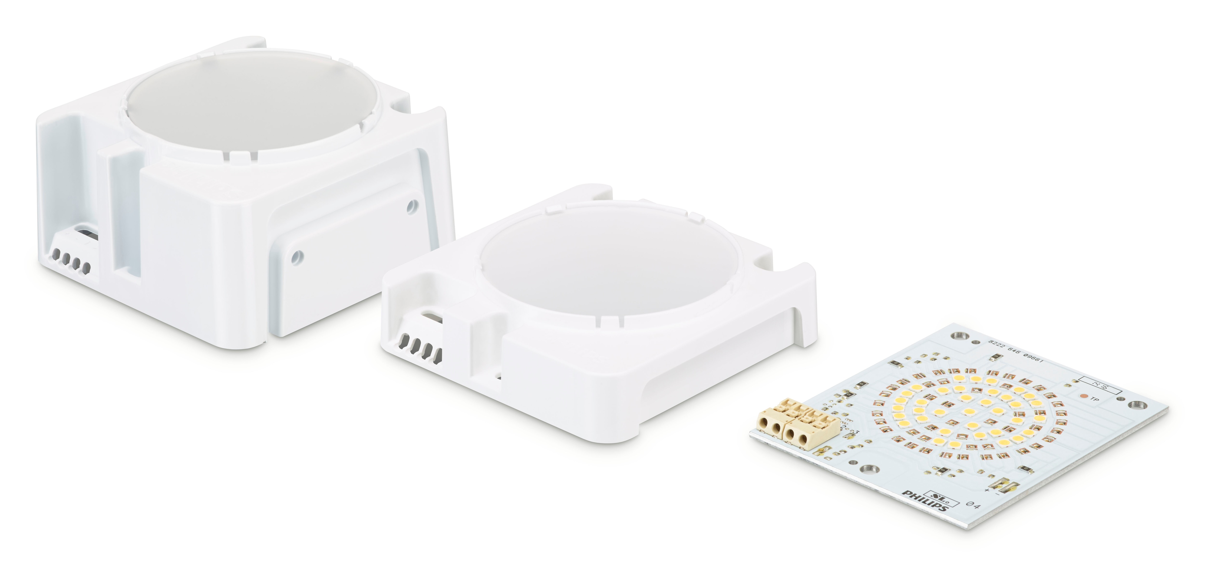 Innovatives Philips Fortimo LED-Downlight-Modul Flex