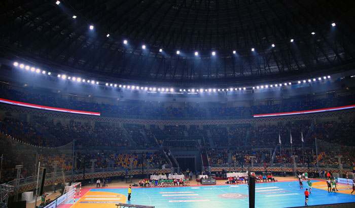 Cairo Stadium beams up Philips ArenaVision LED Lighting System for ...