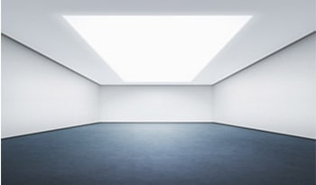 Nieuwe lichtinnovatie Philips OneSpace voorziet het gehele plafond met ...