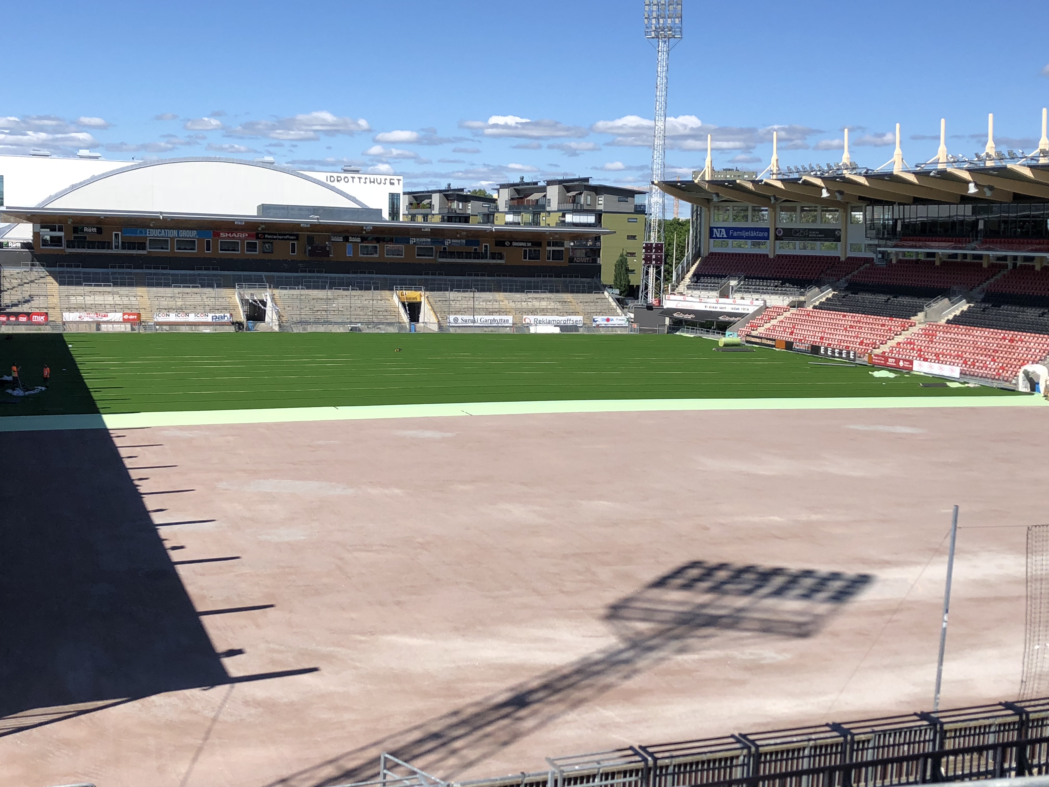 Örebro öppnar Nordens bäst belysta arena | Företagswebbplats för Signify