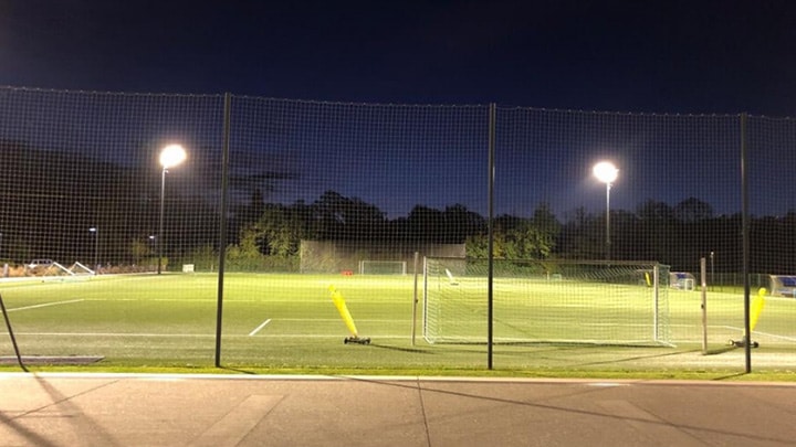 Lighting for football and moths at Red Bull Academy | Signify Company ...