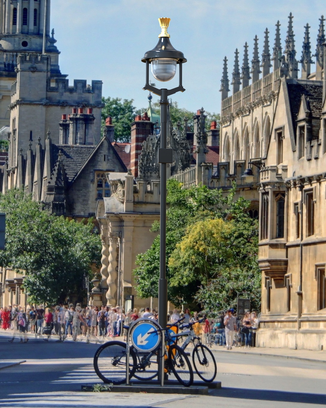 Enhancing urban connectivity through street lighting | Signify