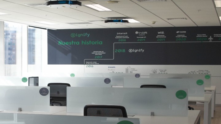 Signify presenta nuevas oficinas inteligentes en Chile | Signify ...
